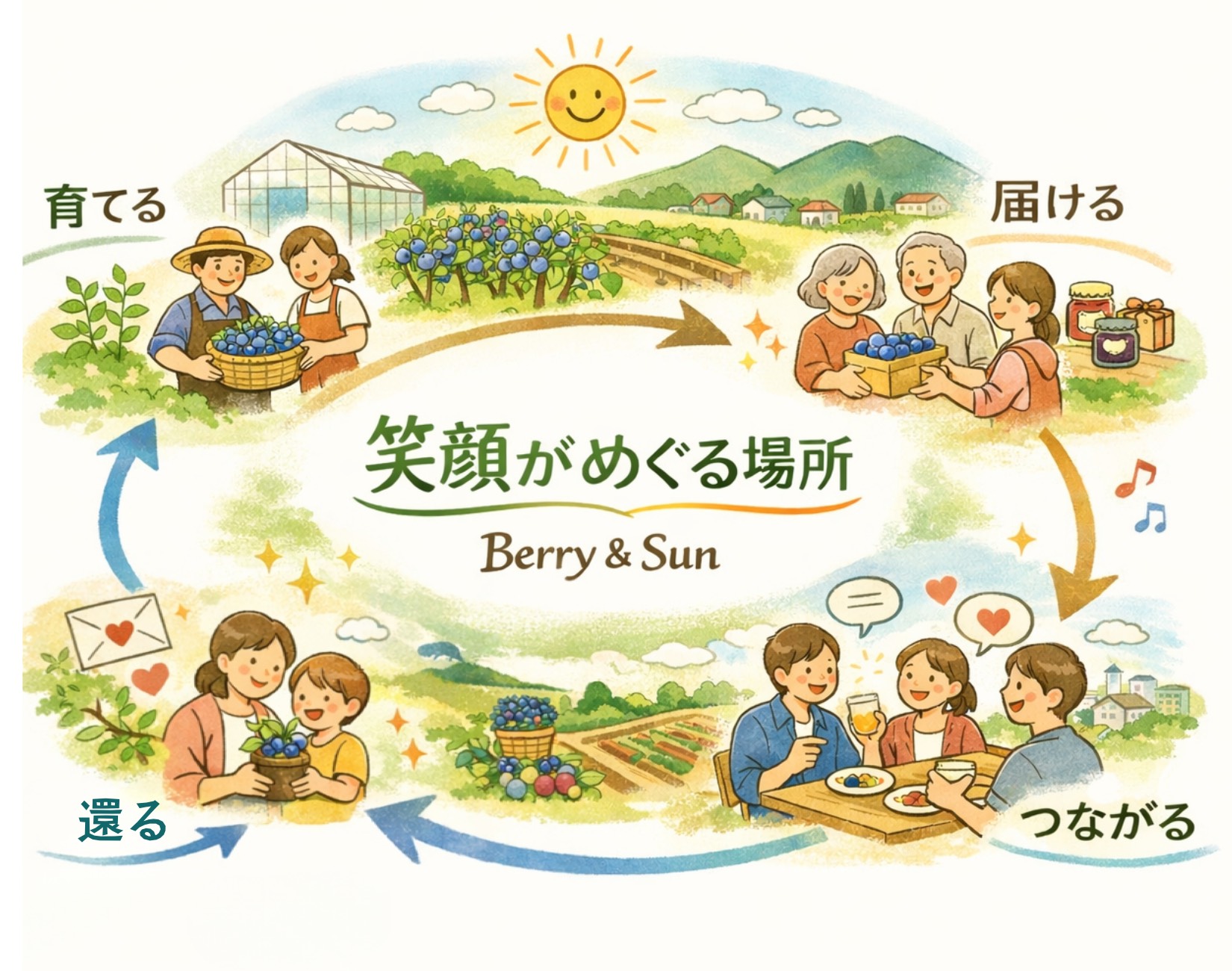 2026年 事業ビジョン | Berry & Sun